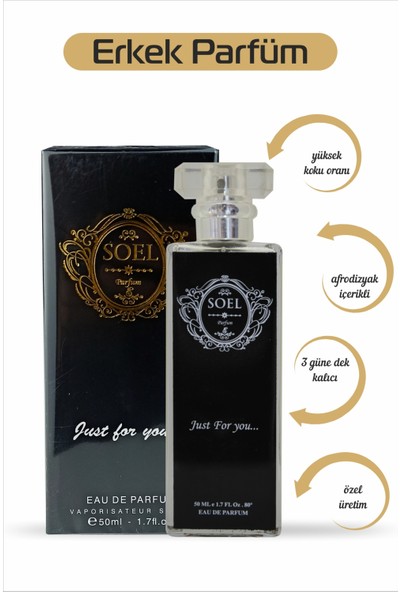 Soel Parfüm E51 Hrms/trr 50ML Edp Erkek Parfüm Soel Parfüm E51 Hrms/trr 50ML Edp Erkek Parfüm