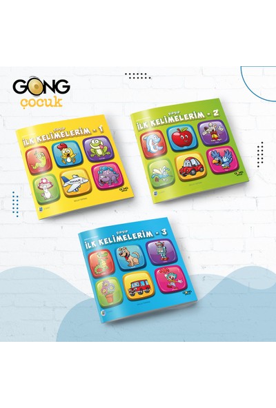 Şıp Şıp Ilk Kelimelerim Set 3'lü Set