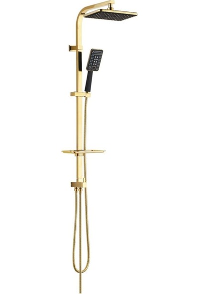Aquamix Hybrid Gold Duş Seti DR-5500 Aquamix Hybrid Gold Duş Seti DR-5500