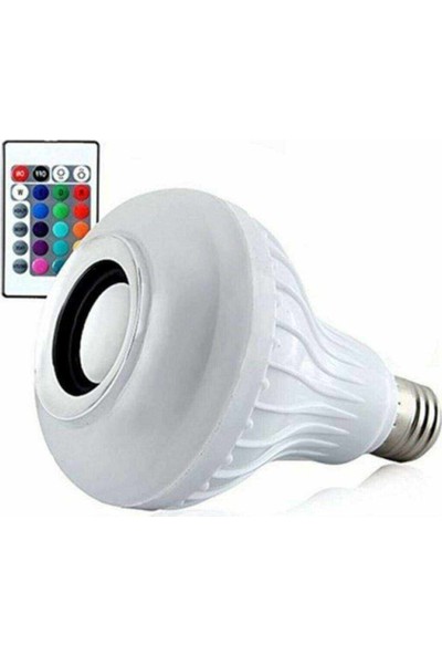 Çerçici Kumandalı Bluetooth Disco Ampul Rgb Çerçici Kumandalı Bluetooth Disco Ampul Rgb