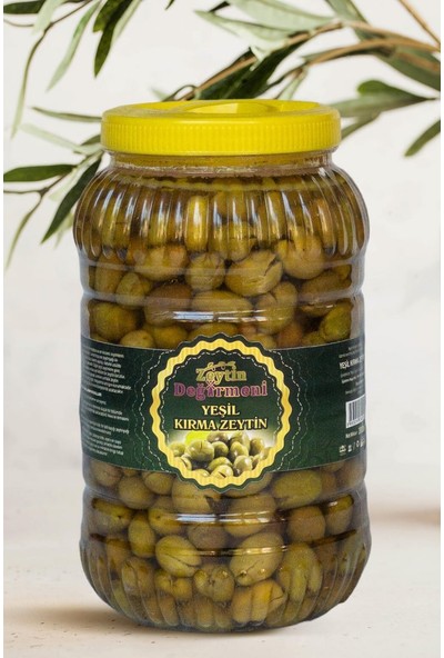 Zeytin Değirmeni Yeşil Kırma Zeytin Pet 2 lt Zeytin Değirmeni Yeşil Kırma Zeytin Pet 2 lt