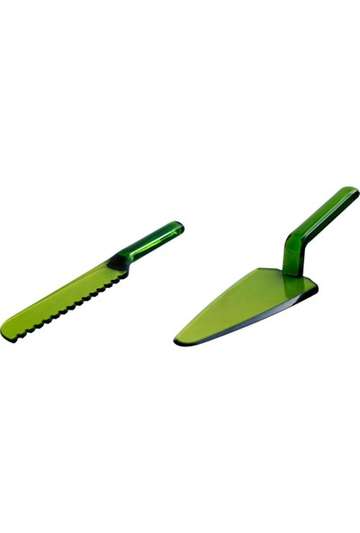 EW's Kitchenware Yeşil Spatula Bıçak Seti EW's Kitchenware Yeşil Spatula Bıçak Seti