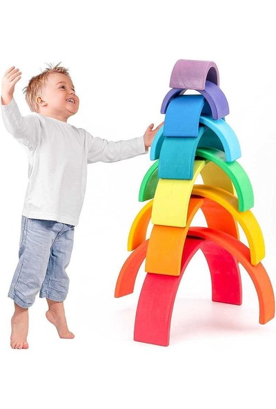 Sole 12'li Waldorf Gökkuşağı, 6 Yaşa Özel - 39,5 cm x 19,5 cm x 7 cm Sole 12'li Waldorf Gökkuşağı, 6 Yaşa Özel - 39,5 cm x 19,5 cm x 7 cm