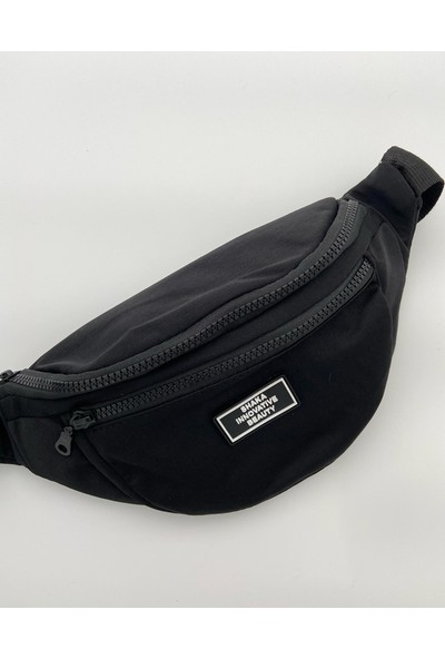 Zoe Siyah Renk Bel - Omuz Çantası