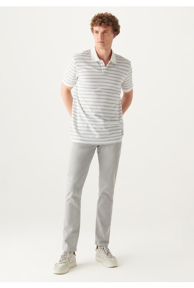 Mavi Marcus Gri Comfort Gabardin Pantolon Mavi Marcus Gri Comfort Gabardin Pantolon