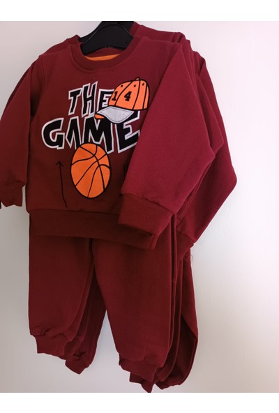 Anahtarsizde Unisex Çocuk Sweatshirt Takım Şardonlu 3-7 Yaş