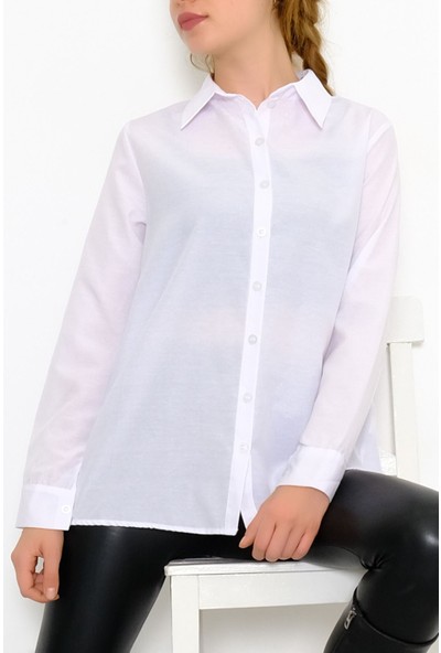 Colezium Salaş Gömlek Beyaz (Clz) Colezium Salaş Gömlek Beyaz (Clz)