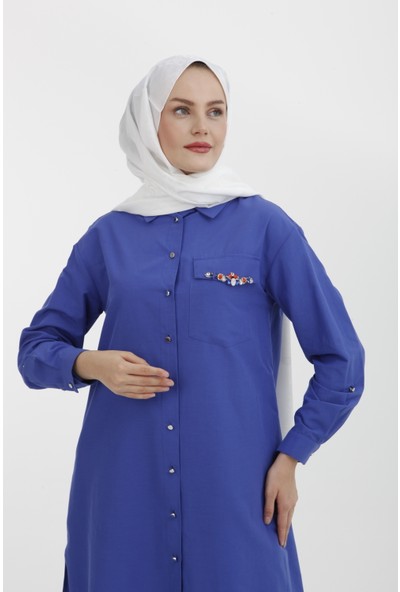 Armine Trend Tunik Gömlek 22YT430 Modaayka Armine Trend Tunik Gömlek 22YT430 Modaayka