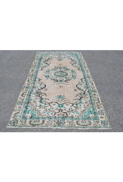 Kayra Export Eskitme Halı, Türk Halısı, Halı, 149 x 262 cm Yeşil Halı, Anadolusı Büyük Halı, Kabilesı Oturma Odası