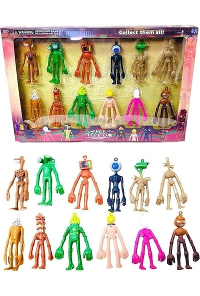 Cango Oyuncak Siren Kafalar 12LI Set 10 cm Aksiyon Figürü Siren Kafalar Karakter Oyuncak Cango Oyuncak Siren Kafalar 12LI Set 10 cm Aksiyon Figürü Siren Kafalar Karakter Oyuncak