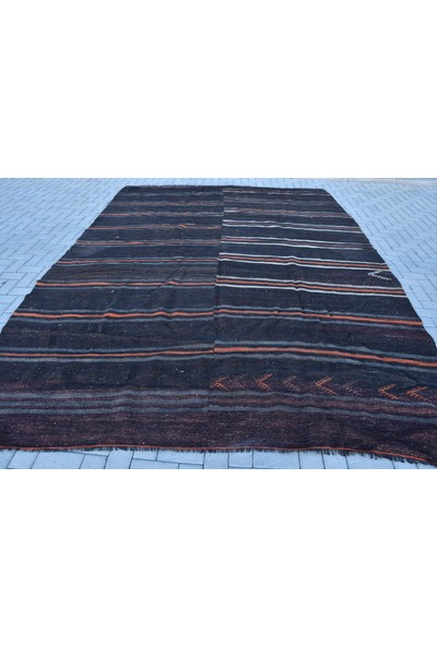 Türk Halısı, Eskitme Halı, Halı, 269 x 376 cm Siyah Halı, Dekoratif Salon Halı, Yün Büyük Halı, 10613 Türk Halısı, Eskitme Halı, Halı, 269 x 376 cm Siyah Halı, Dekoratif Salon Halı, Yün Büyük Halı, 10613