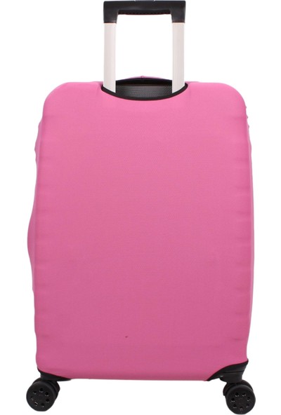 Bagacar Pembe Kabin Boy Valiz Için Valiz Kılıfı Bagacar Pembe Kabin Boy Valiz Için Valiz Kılıfı