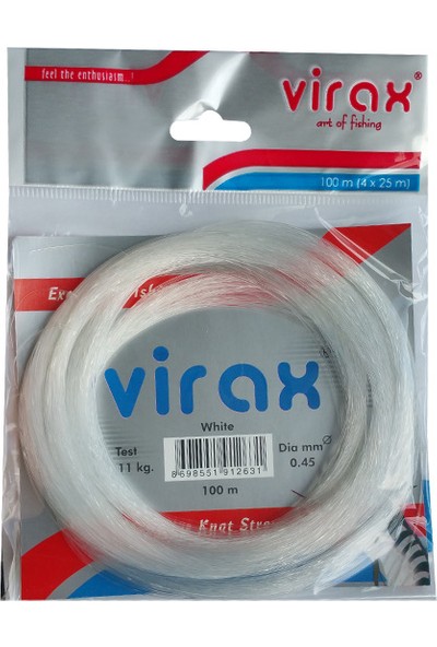 Virax Poşet Misina 0.45 mm Virax Poşet Misina 0.45 mm