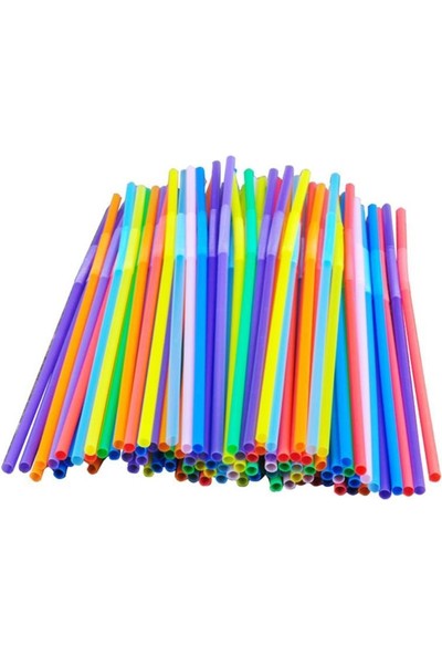 Omnisoft Karışık Renkli Körüklü Frozan Pipet 50'li Paket Omnisoft Karışık Renkli Körüklü Frozan Pipet 50'li Paket