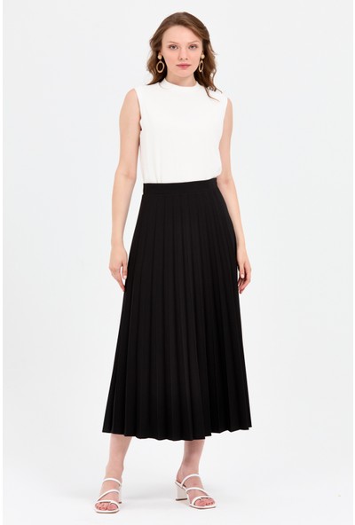 Nihan Pilise Etek Siyah