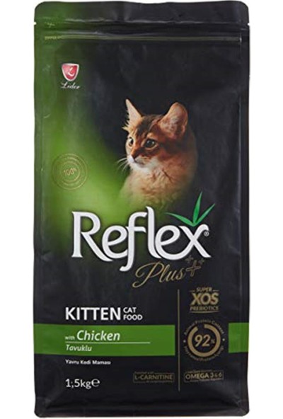 Reflex Plus Tavuk Etli Yavru Kedi Maması 1,5 kg Reflex Plus Tavuk Etli Yavru Kedi Maması 1,5 kg