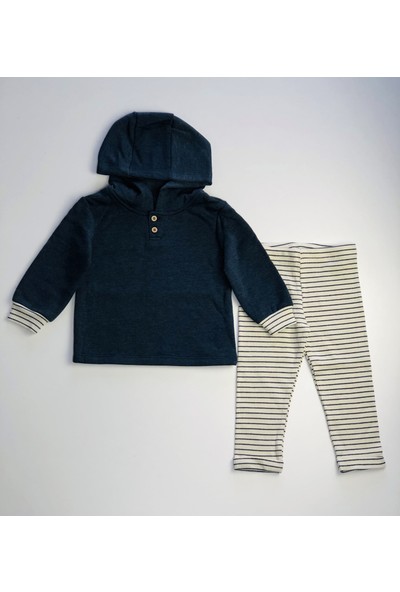 Kübra tekstil Erkek Çocuk Çizgili Takım
