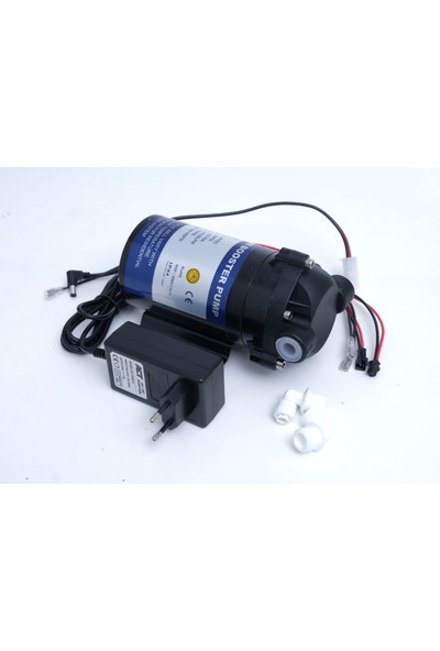 Just Water Su Arıtma Pompa ve Adaptörü 75 Gpd Pompa 1.5A Adaptor