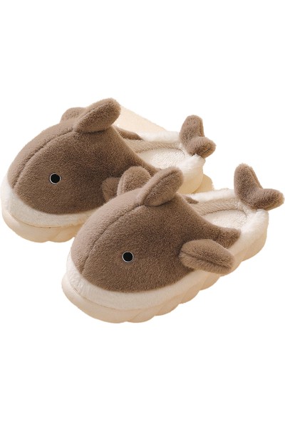 Sonbahar Kış Peluş Kalın Tabanlı Pamuklu Terlikler Sonbahar Kış Peluş Kalın Tabanlı Pamuklu Terlikler