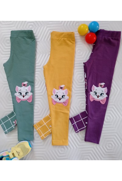 Baby Ellas 3-8 Yaş Kalın Kışlık Üçlü Tayt Set (2022-23 Sezonu)