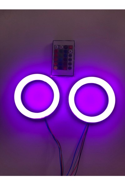 Genç Garaj Honda Civic 120 mm O Gnc Angel Rgb Kumandalı Genç Garaj Honda Civic 120 mm O Gnc Angel Rgb Kumandalı
