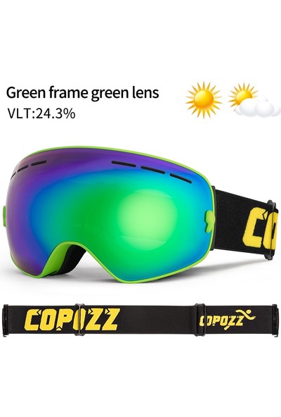 Hainan Shenda Kayak Gözlüğü - Yeşil (Yurt Dışından)