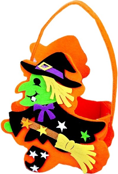 DTQX Store Cadılar Bayramı Süslemeleri Kabak Çanta (Yurt Dışından)