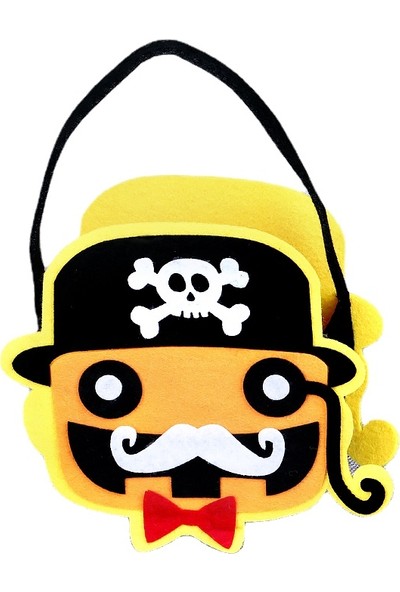 DTQX Store Cadılar Bayramı Süslemeleri Kabak Çanta (Yurt Dışından)