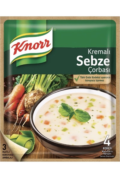 Knorr Çorba Kremalı Sebze 12 x 74 gr Knorr Çorba Kremalı Sebze 12 x 74 gr