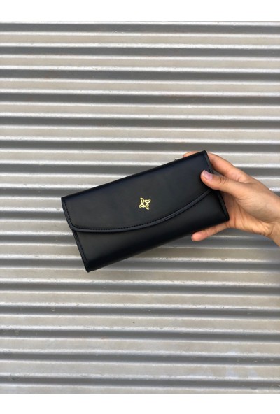 Lebina Önü Cep Detaylı Kadın Cüzdanı