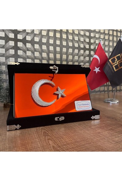 Hediye Doldur Kişiye Özel El Yapımı Fligrafi Masaüstü Bayrak Hediye Doldur Kişiye Özel El Yapımı Fligrafi Masaüstü Bayrak