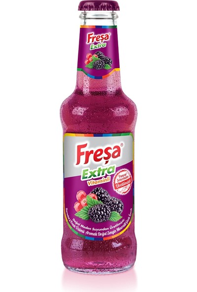Freşa 200 ml Ekstra Karadut/frenk Üzümü 24LÜ Paket Freşa 200 ml Ekstra Karadut/frenk Üzümü 24LÜ Paket