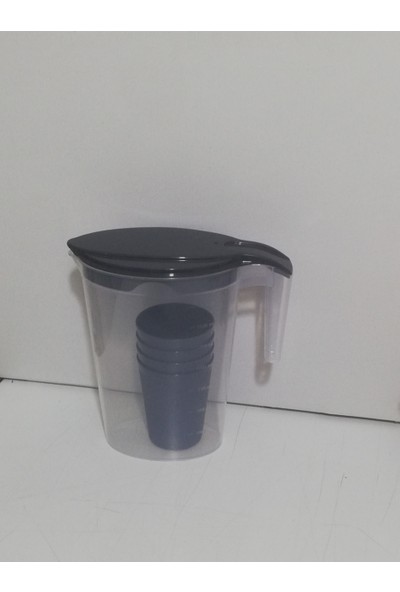 Çankaya Plastart Plastik Sürahi + 4 Bardak 2 Lt Çankaya Plastart Plastik Sürahi + 4 Bardak 2 Lt