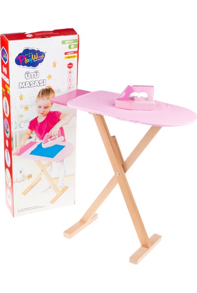 Playwood Ütü Masası Seti Ahşap ONY-383 3838 Playwood Ütü Masası Seti Ahşap ONY-383 3838