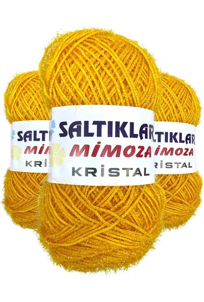 Saltıklar 3 Adet Mimoza Kristal Işıltılı Şal Patik Yelek Ipi 75 Saltıklar 3 Adet Mimoza Kristal Işıltılı Şal Patik Yelek Ipi 75