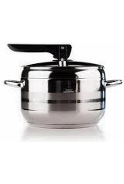 Yapraklife Paslanmaz Çelik Düdüklü Tencere 4 Litre Yapraklife Paslanmaz Çelik Düdüklü Tencere 4 Litre