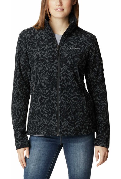 Fast Trek Printed Kadın Polar Üst Fast Trek Printed Kadın Polar Üst