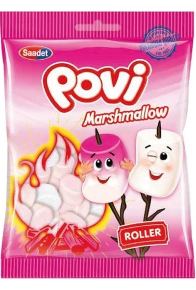 Saadet Povi Marshmallow Roller 140 gr Saadet Povi Marshmallow Roller 140 gr