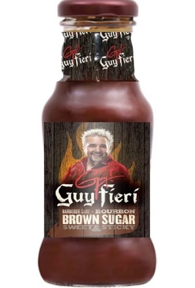 Guy Fieri Barbekü Sugar Brown Bourbn Sos 250 ml Guy Fieri Barbekü Sugar Brown Bourbn Sos 250 ml