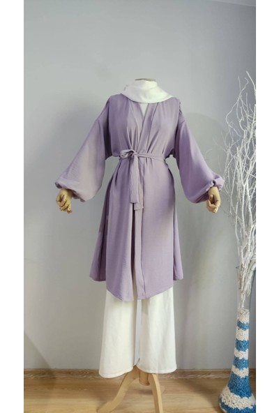 Elbissa Moda Lila Balon Kol Kimono