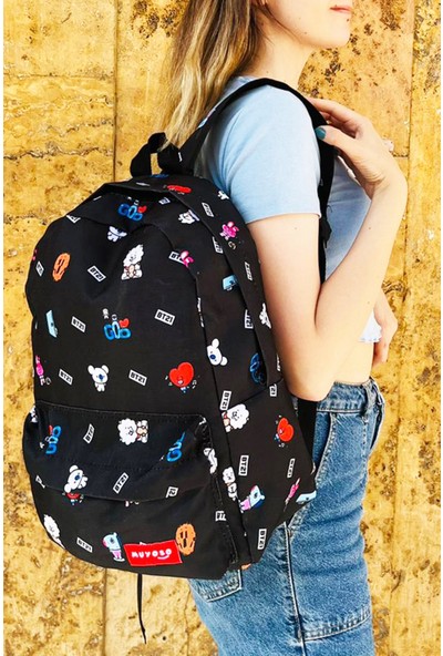 Populus Bts BT21 Sırt Çantası Populus Bts BT21 Sırt Çantası