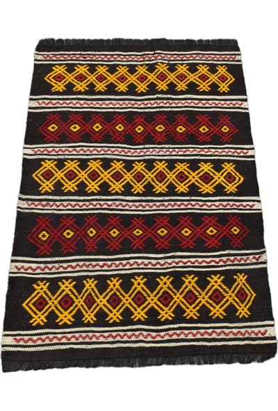 El Dokuma Nadir Otantik Küçük Kağızman Yün Kilim El Dokuma Nadir Otantik Küçük Kağızman Yün Kilim