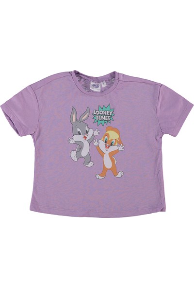 Loney Tunes Maceraya Devam Kız Bebek Bugs And Lola Bunny Lisanslı Tshirt Loney Tunes Maceraya Devam Kız Bebek Bugs And Lola Bunny Lisanslı Tshirt