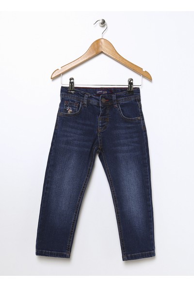 U.s. Polo Assn. Normal Bel Mavi Erkek Çocuk Denim Pantolon RCLACOPOKIDS22K-K U.s. Polo Assn. Normal Bel Mavi Erkek Çocuk Denim Pantolon RCLACOPOKIDS22K-K