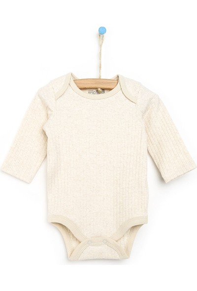 Hello Baby Ekru Kaşkorse Uzun Kol Body Hello Baby Ekru Kaşkorse Uzun Kol Body