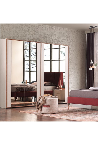 Enza Home Netha Sürgü Kapaklı Dolap