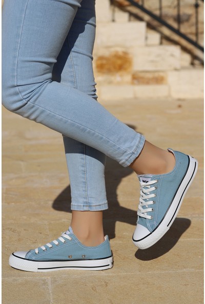 Woggo 2250 Günlük Keten Kadın Spor Ayakkabı Bebe Mavi Woggo 2250 Günlük Keten Kadın Spor Ayakkabı Bebe Mavi