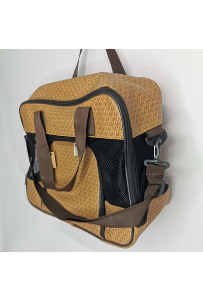 Eft Pet Kol Still Kedi Köpek Taşıma Çantası Michael Kors 45 x 19 x 33 cm - Kahverengi Eft Pet Kol Still Kedi Köpek Taşıma Çantası Michael Kors 45 x 19 x 33 cm - Kahverengi