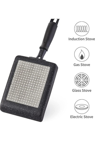 Rockurwork Rockurwok 7x5 Omlet Tavası