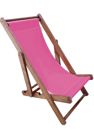 Trio Steak Board Ahşap Çocuk Şezlongu (Pembe) Trio Steak Board Ahşap Çocuk Şezlongu (Pembe)